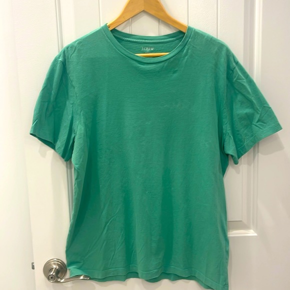 J. Crew | Shirts | Mens Jcrew Large Green Tshirt | Poshmark